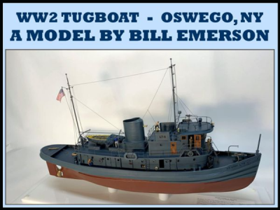 WW2 Tugboat by Bill Emerson | First Friday